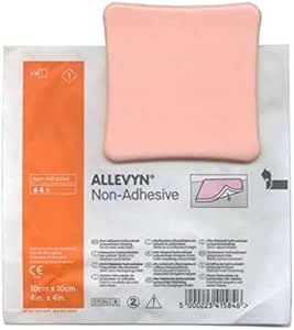 ALLEVYN Non-Adhesive 10cm x 10cm x3 Advanced Foam Wound Dressings ...