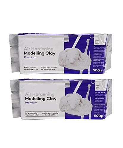 HOUSE HATCH Air Hardening Modeling Clay 1KG White | Professional-Grade ...