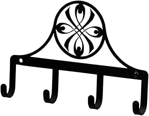 Amazon.com: Village Wrought Iron Bow Key Holder Key Hooks : Home & Kitchen