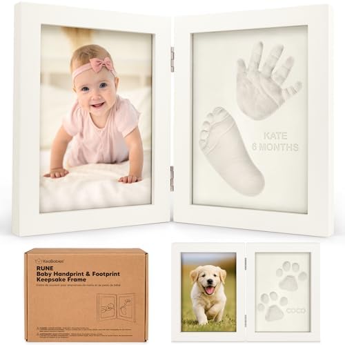 Amazon.com : Baby Hand and Footprint Kit - Quick Dry Clay for Newborn ...