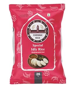 Chennai Rice Traditional & Hygenic Special VIP Idly Rice 10 KG : Amazon ...