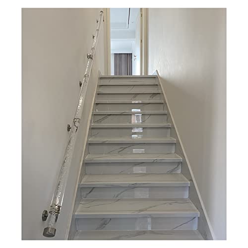 Clear Acrylic Handrail for Stairs - 3ft/4ft/5ft/6ft/10ft/12ft/14ft/20ft ...
