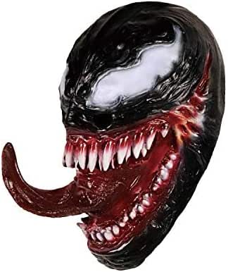 Halloween Venom Mask Latex Scary Mask Cosplay Party Costumes Novelty ...