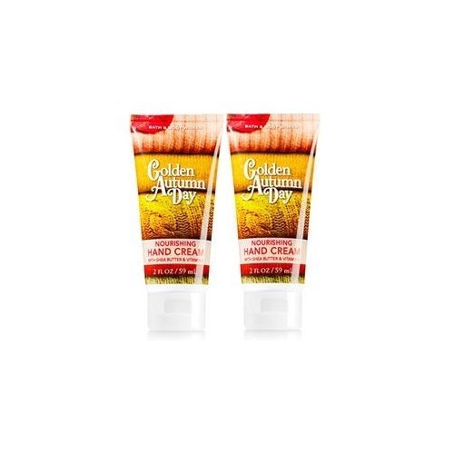 Amazon.com : Bath and Body Works 2 Pack Golden Autumn Day Nourishing ...