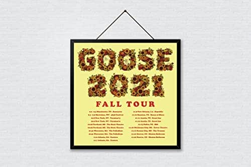 Amazon.com: Goose 2021 Fall Tour Poster - Goose Band Tour Print - Goose ...