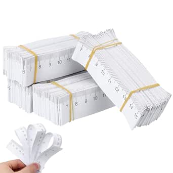 IMIKEYA Paper Measure 40 Inch Disposable Double-Sided Wound Ruler for ...