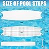 Amazon.com: HOOTO Pool Ladder Steps Replacement, 3 PCS Pool Steps for ...
