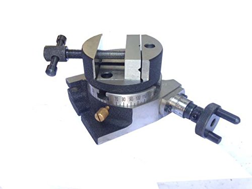 Rotary Table 4" + Round Rotary Table Vice 4" - Set Combo Milling ...