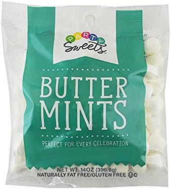Amazon.com : Party Sweets White Buttermints, 14 Ounce, Appx. 100 pieces ...