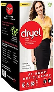 Amazon.com: Dryel Cleaning Refill, 6 Count : Health & Household