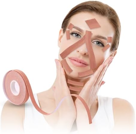 Amazon.com : WXYISIVEN 1 Roll Instant Face Lift Tape, Facial Myofascial ...