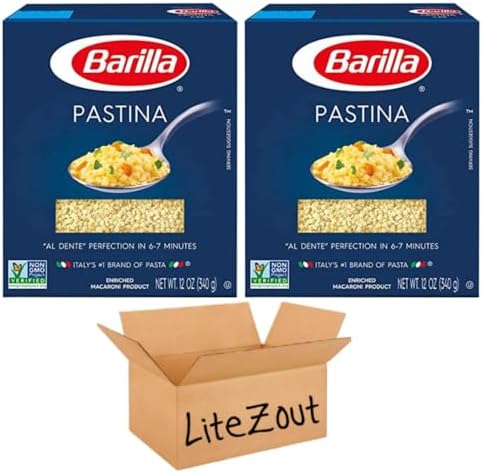 Amazon.com : Barilla Pastina Pasta, 12-Ounce (Pack of 8) : Italian ...