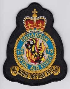 PATCHMANIA RAF Patch b 79 Squadron Royal Air Force Crest 1 TWU Hawk T 1 ...