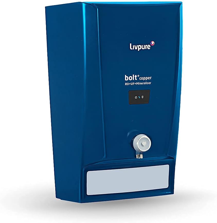 Livpure LIV-BOLT+COPPER(RO+UF+MIN) Water Purifier, 7 Liter : Amazon.in ...