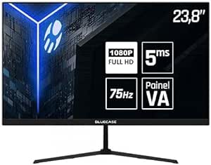 Monitor Gamer Bluecase 23,8" BM24FFH1GW Tela Plana 75HZ / Full HD/HDMI ...