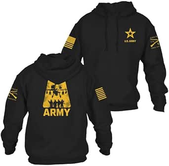 Grunt Style Army A-Team Hoodie at Amazon Men’s Clothing store