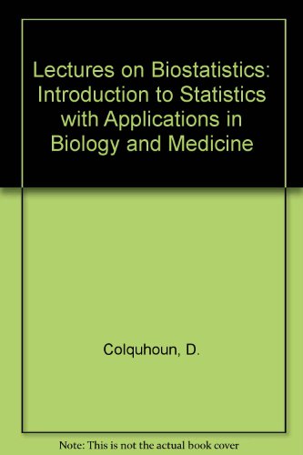『Lectures on Biostatistics: Introduction to Statistics with - 読書メーター