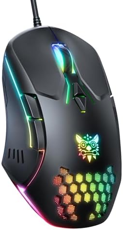Amazon.com: Wired Gaming Mouse,12800 DPI Programmable,Macro Editor ...