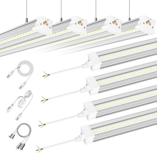ONLYLUX 8ft led Shop Light for Garage, 100W 15000LM 6500K Cold White ...