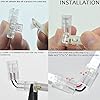 L Shape LED Connectors for Strip Lights