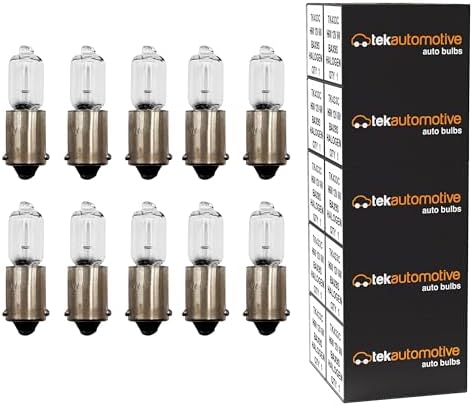 Tek Automotive 434 H6W Bulb Miniature Halogen Car Side Light, Parking ...