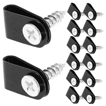 Amazon.com: TOPPERFUN 100pcs Nylon Cable Clamps Wire Clips for Cords ...