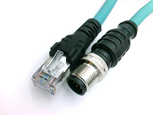 Amazon.com: TURCK RSS RJ45S 841-10M Male Straight Connector, 10M Cable ...