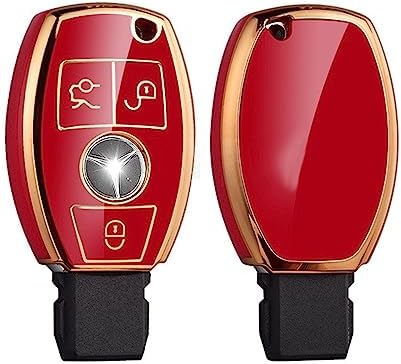 Juttzzei MERCEDES BENZ Key Cover for Mercedes Benz A B C CL E M S SL ...