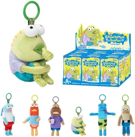 Amazon.com: POP MART Spongebob - Bikini Bottom Buddies - Whimsical ...