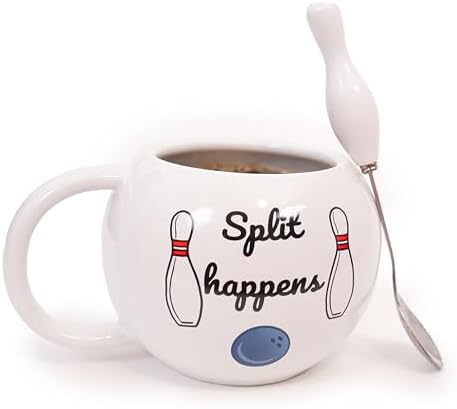Amazon.com: Premium Innovations Bowling Themed Mug with A Cute Novelty ...