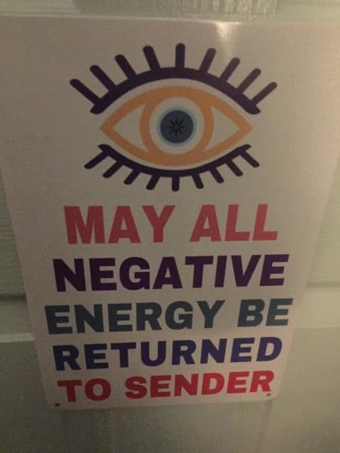 Amazon.com: EMOHAT Aluminum Metal Poster Inspirational Sign Evil Eye ...