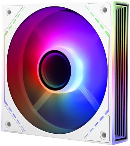 Thermalright TL-M12W-S CPU Fan 120mm Case Cooler Fan ARGB,4pin PWM ...