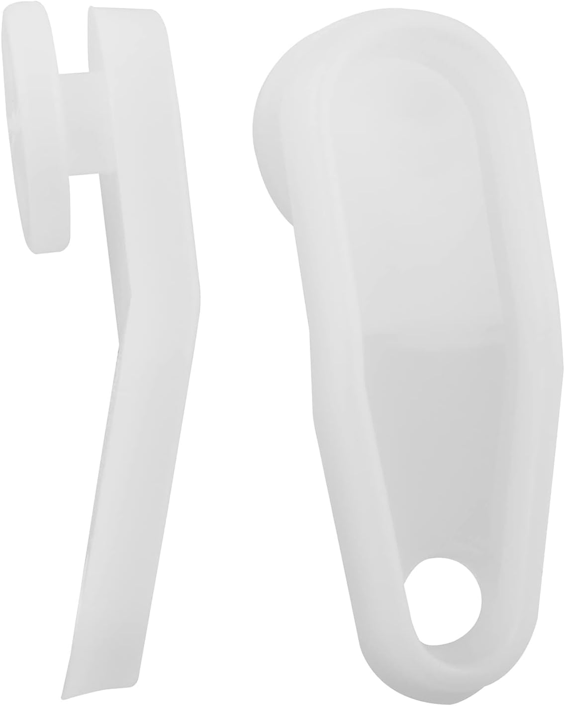 Amazon.com: 50 PCS Curtain Track Gliders White Traverse Rod Slides ...