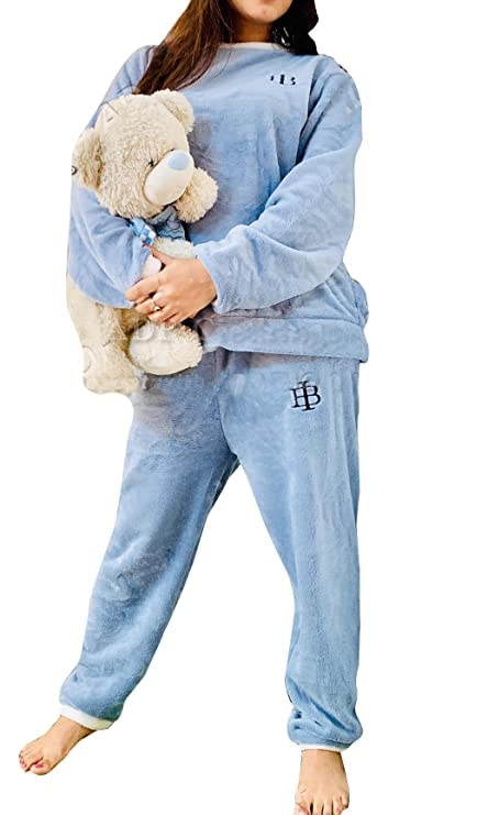 Cigain Pack of 1 Set Girls Regular Fit Comfort Soft Fluffy Full Sleeves ...