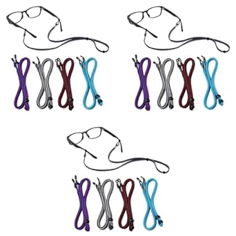 Buy HASTHIP® 12PCS Specs Holder Strap for Women Men Adjustable Chain ...