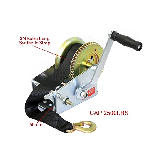 Boot Lier Handlier Cap 2500lbs / 1134kg 8m Extra lange synthetische ...