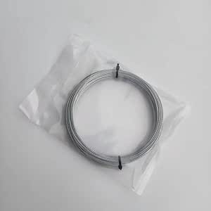 agnirame Windshield Cut-Out Wire Length 20 Meters, Silver, Windshields ...
