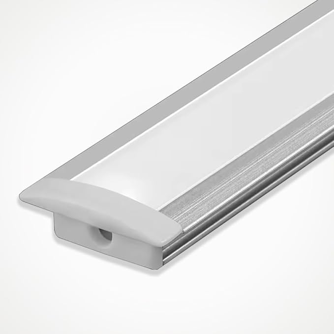 LEDBRITE LED Aluminium Profile 2M / 6.6FT Channel ALP2507 with Cover ...