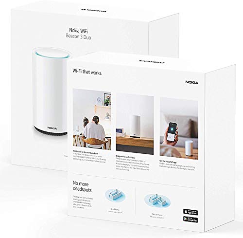 Nokia WiFi Beacon 3 Mesh Router System - Intelligent, Seamless - Want ...