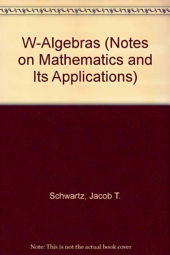 Amazon.co.jp: W-Algebras (Notes on Mathematics and Its Applications ...