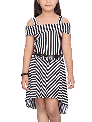 Aarika Girls Black Colour Blended Middi : Amazon.in: Clothing & Accessories