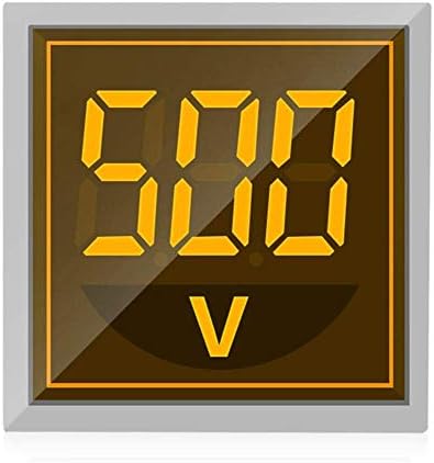 Digital Ac Volt Meter & Amp Meter Upto 50A, 230Ac (A1+V1), Red : Amazon ...