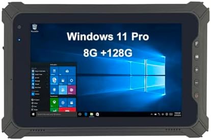 RUGLINE Windows 11 Pro Rugged Tablet, 8GB+128GB Industrial Tablets ...