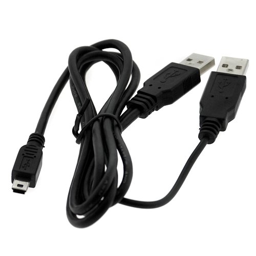 Mini USB to 2 USB 2.0 1M/2M Extension Y-splitter Cable : Amazon.co.uk ...