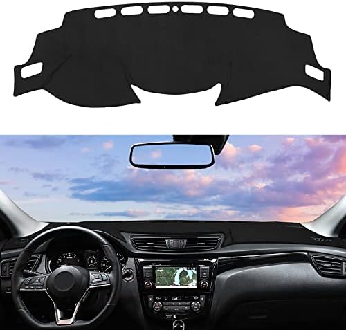 Amazon.com: Rilsen Dashboard Cover Mat Custom Fit for Nissan Rogue 2014 ...