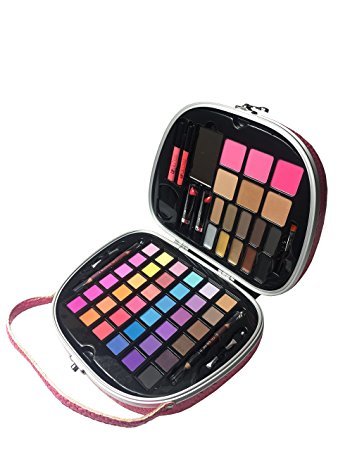 Amazon.com : BR Makeup Kit Purse All In One Gift Set (Pink) : Beauty ...