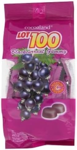 Amazon.com : Cocoaland Lot 100 Gummy 150g (Blackcurrant, 1 Pack) : Grocery & Gourmet Food