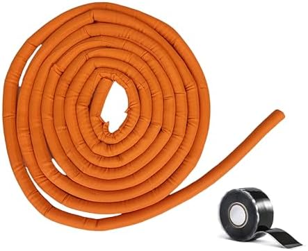 Amazon.com: Orange Woven Mesh Split- 3/4" inch Sleeve Braided Wire Loom ...