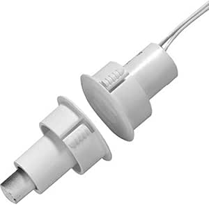 Amazon.com: Recessed Steel Door Contact w/ Wire Leads, 1 Diameter, SPDT ...