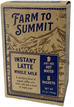 Amazon.com : Farm to Summit Instant Lattes, Powdered Coffee Drink ...